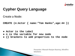 Neo4J : Introduction to Graph Database | PPT