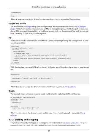 Neo4j manual-milestone | PDF
