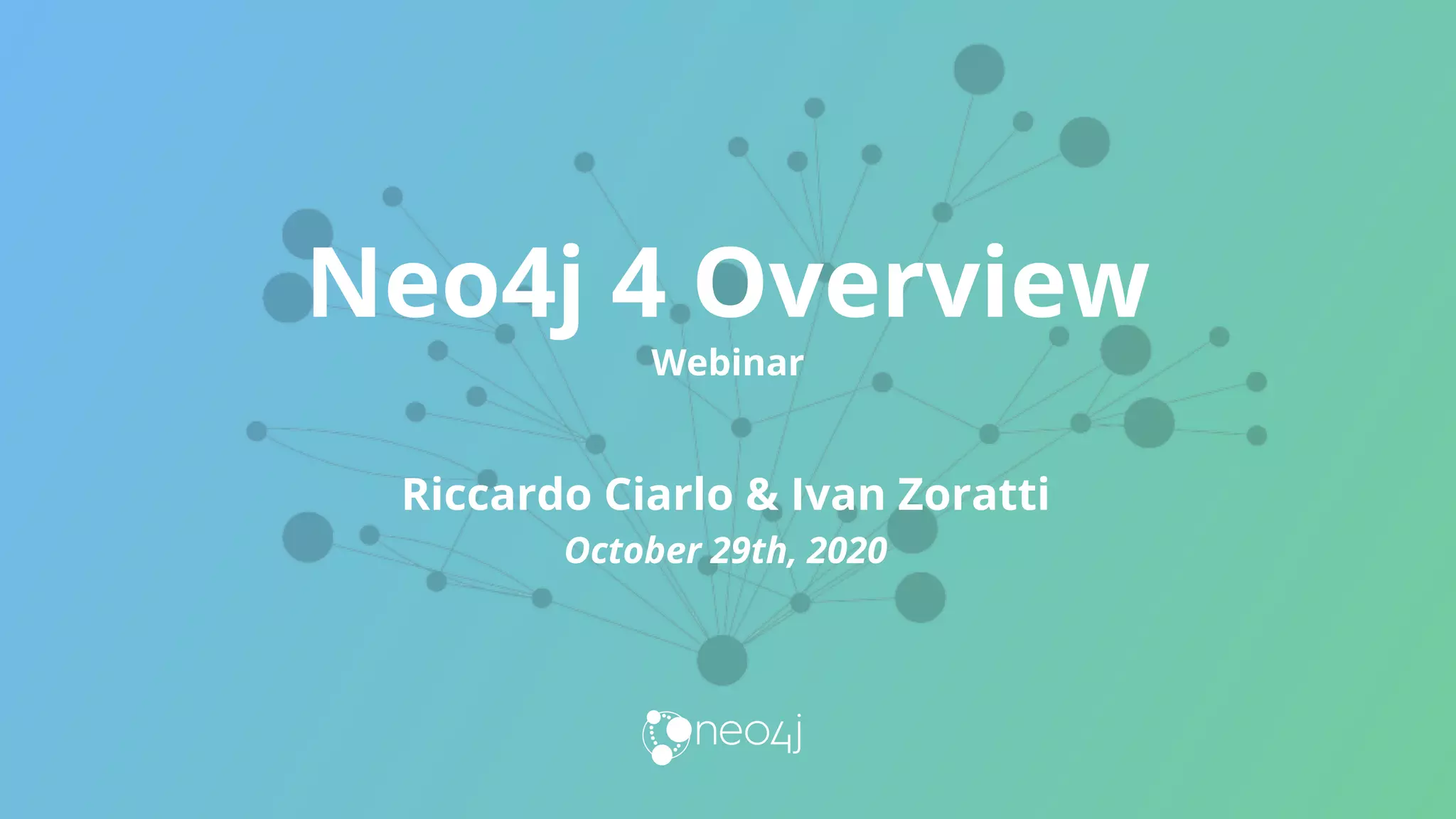 Neo4j 4 Overview | PPT