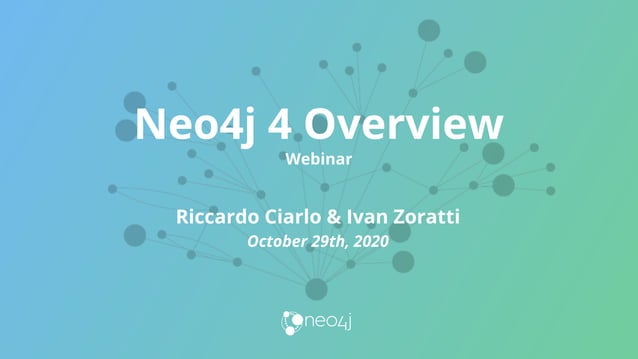 Neo4j 4 Overview | PPT