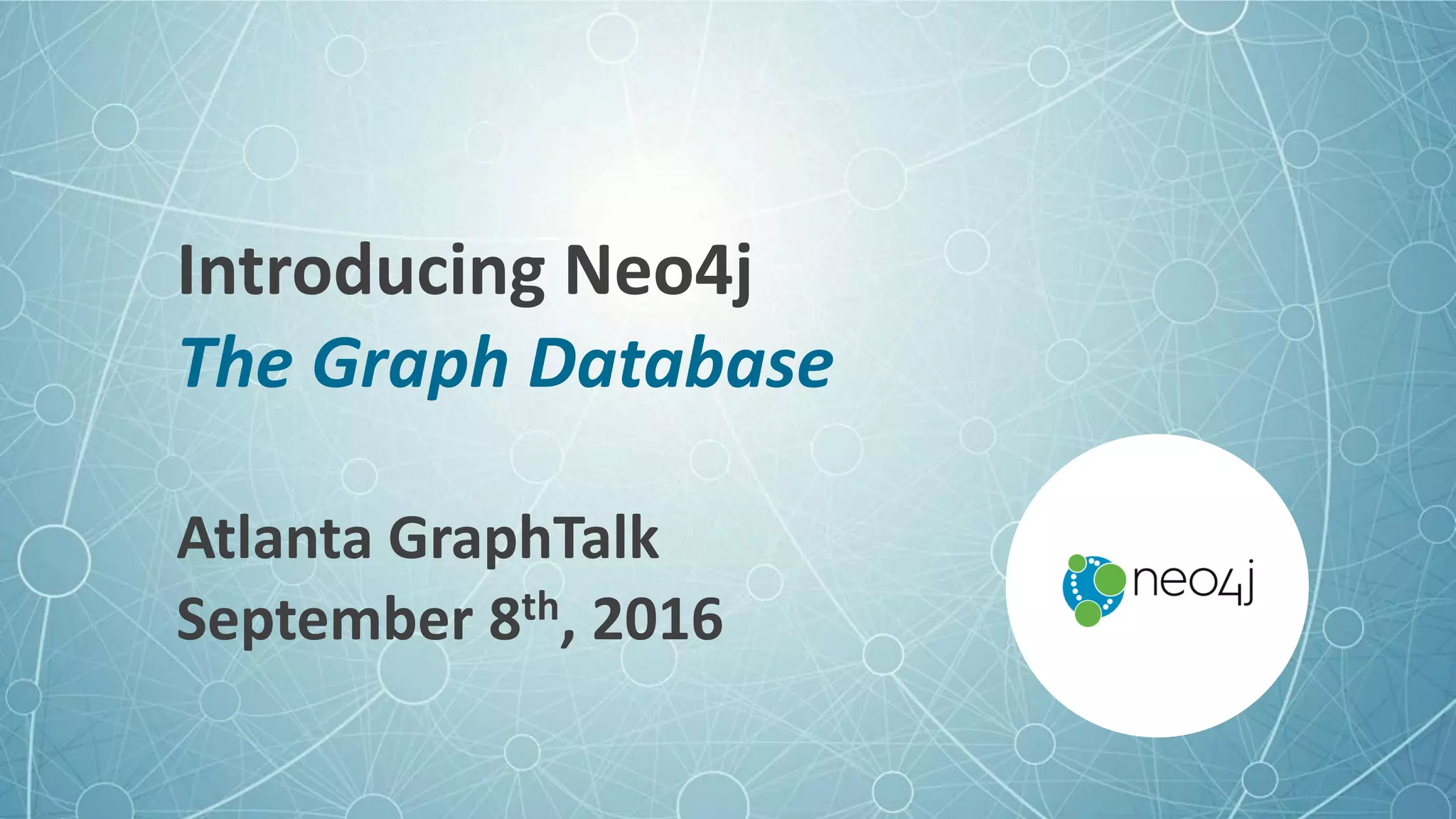 Introducing Neo4j | PDF