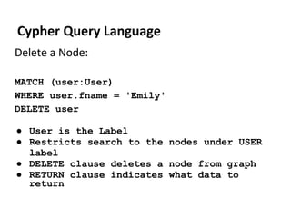 Getting started with Graph Databases & Neo4j | PPT
