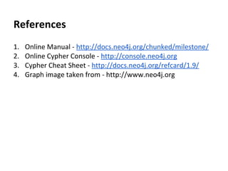 Getting started with Graph Databases & Neo4j | PPT