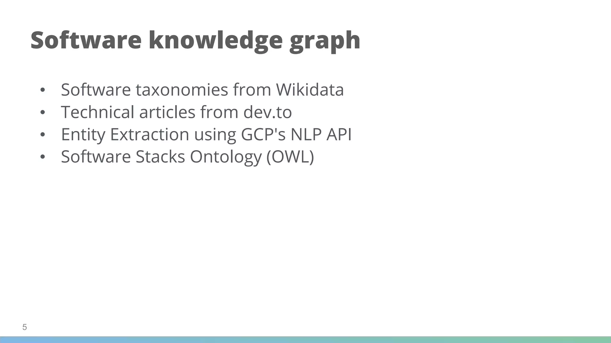Building a Knowledge Graph using NLP and Ontologies | PPT