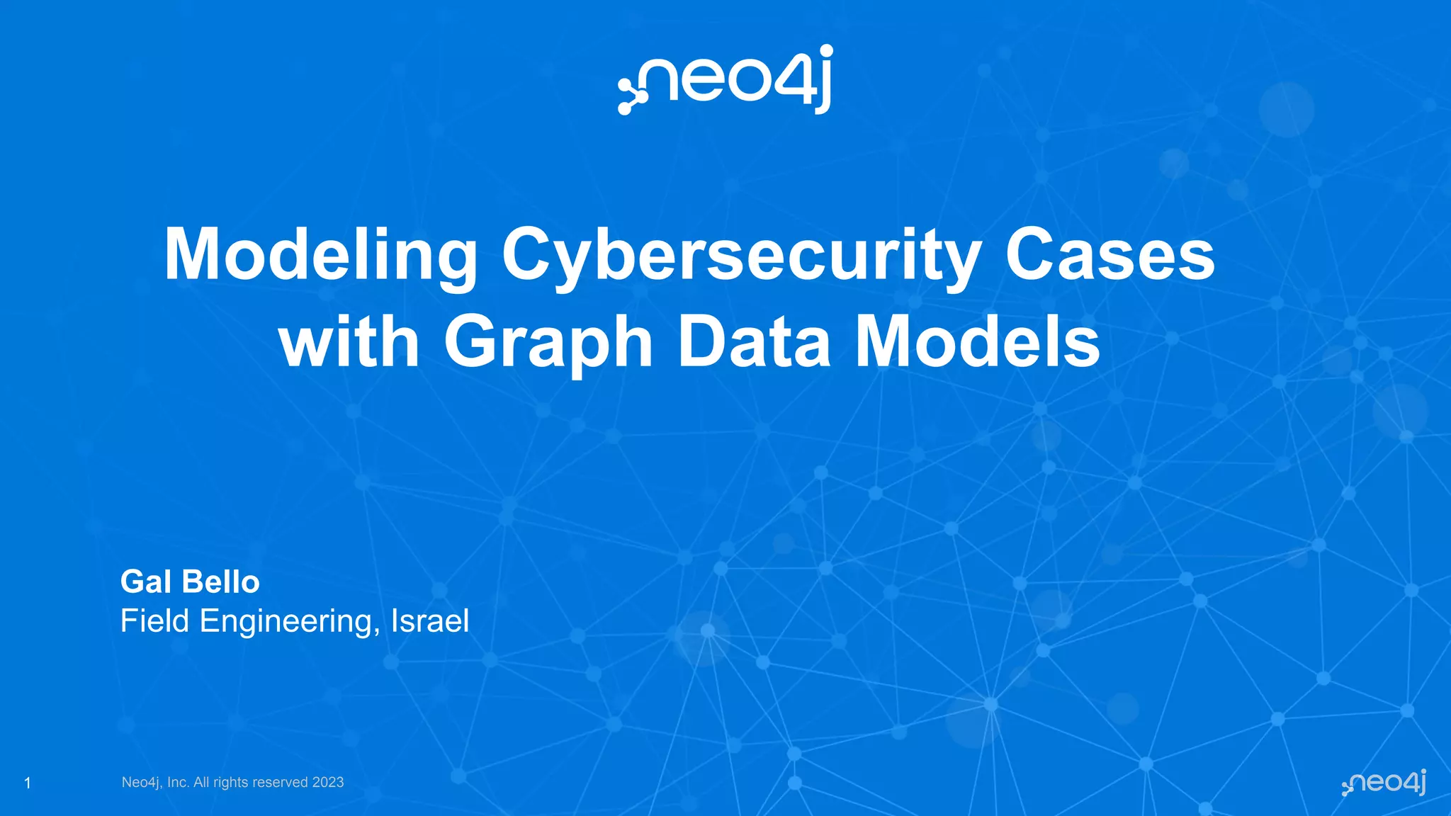 Modeling Cybersecurity with Neo4j, Based on Real-Life Data Insights | PDF