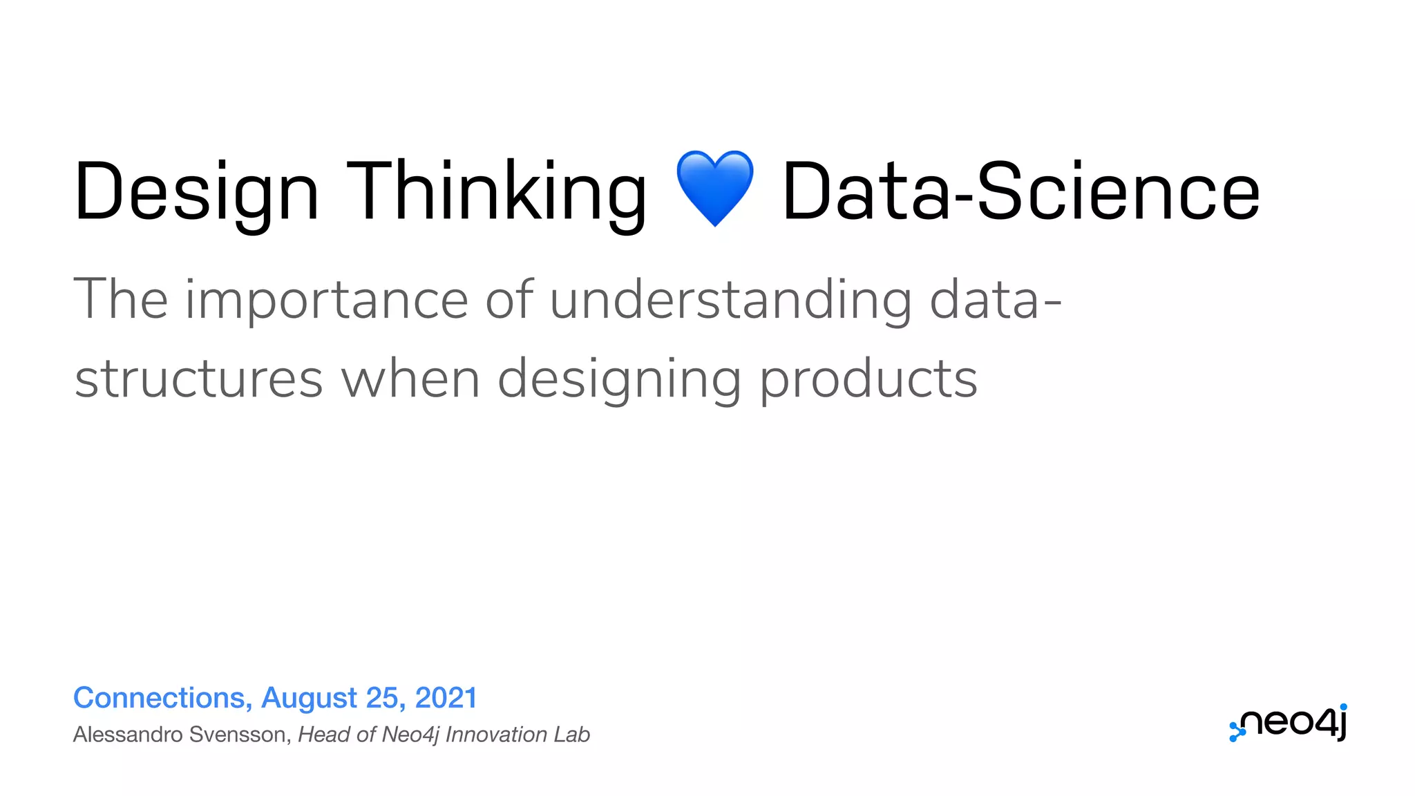 Neo4j Innovation Lab – Bringing the Best of Data Science and Design ...