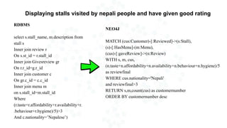 Neo4j implementation (Part 2) | PDF