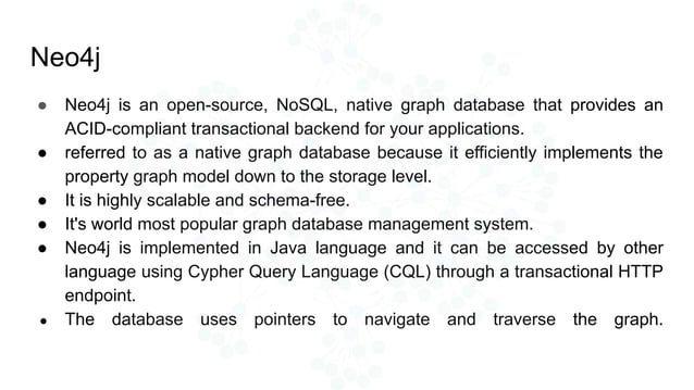 Neo4j implementation (Part 2) | PDF