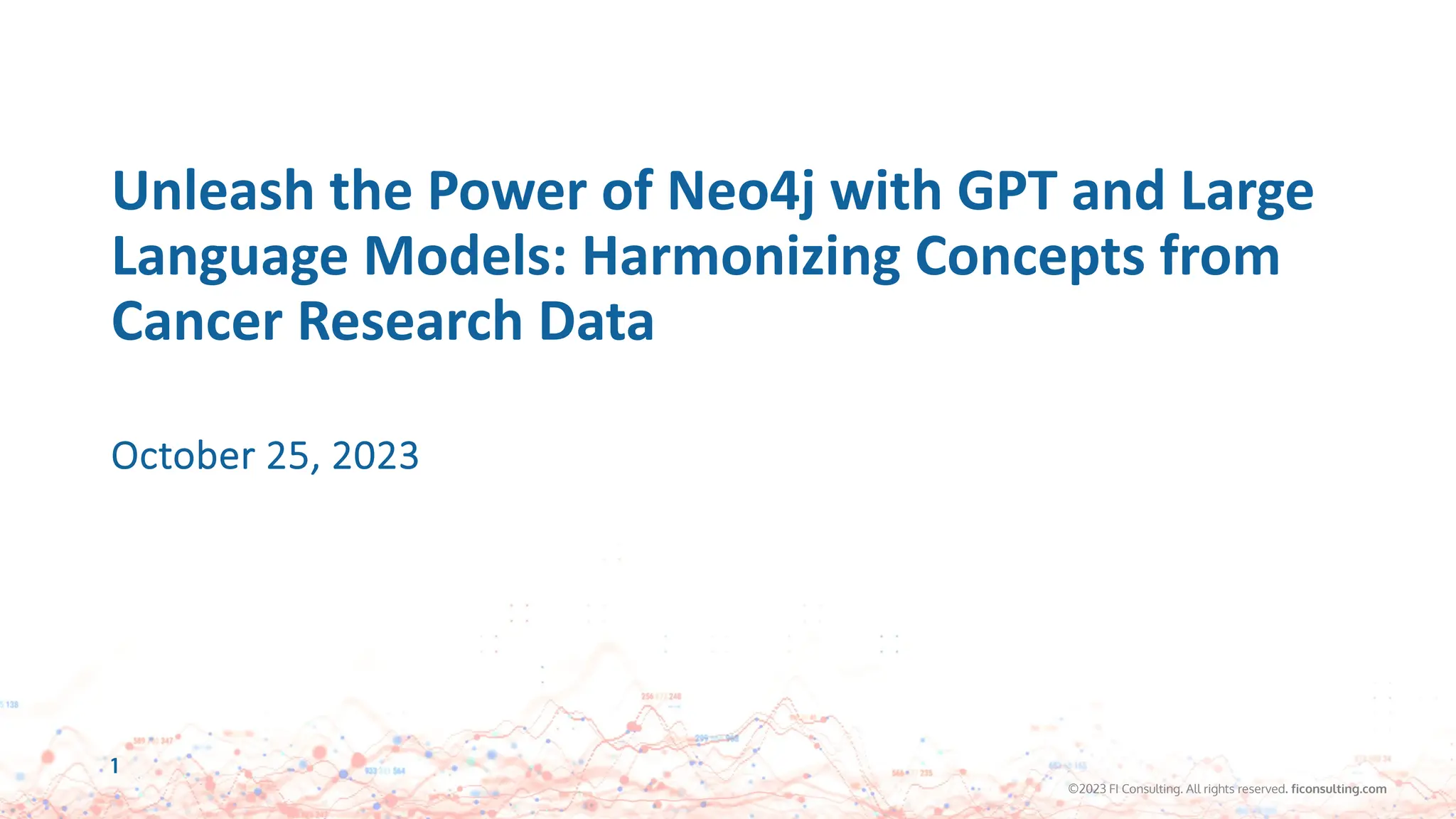 Unleash the Power of Neo4j with GPT and Large Language Models: Harmonizing Concepts from Cancer ...