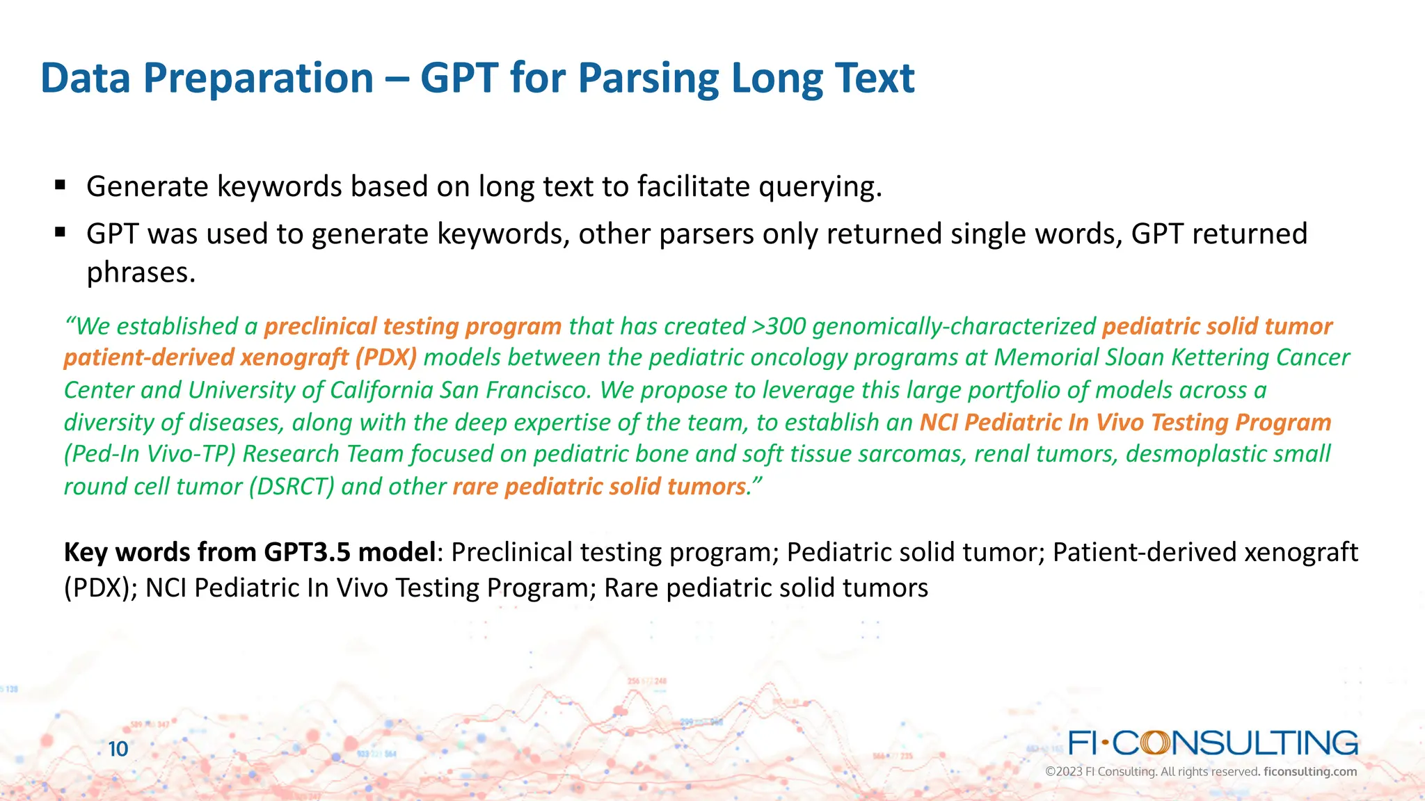 Unleash the Power of Neo4j with GPT and Large Language Models: Harmonizing Concepts from Cancer ...