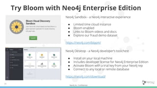 Neo4j GraphTour New York_Neo4j Bloom | PPT