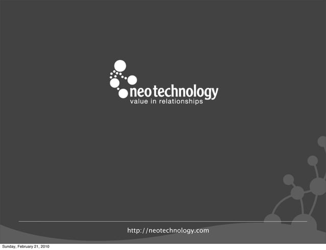 Persistent graphs in Python with Neo4j | PPT
