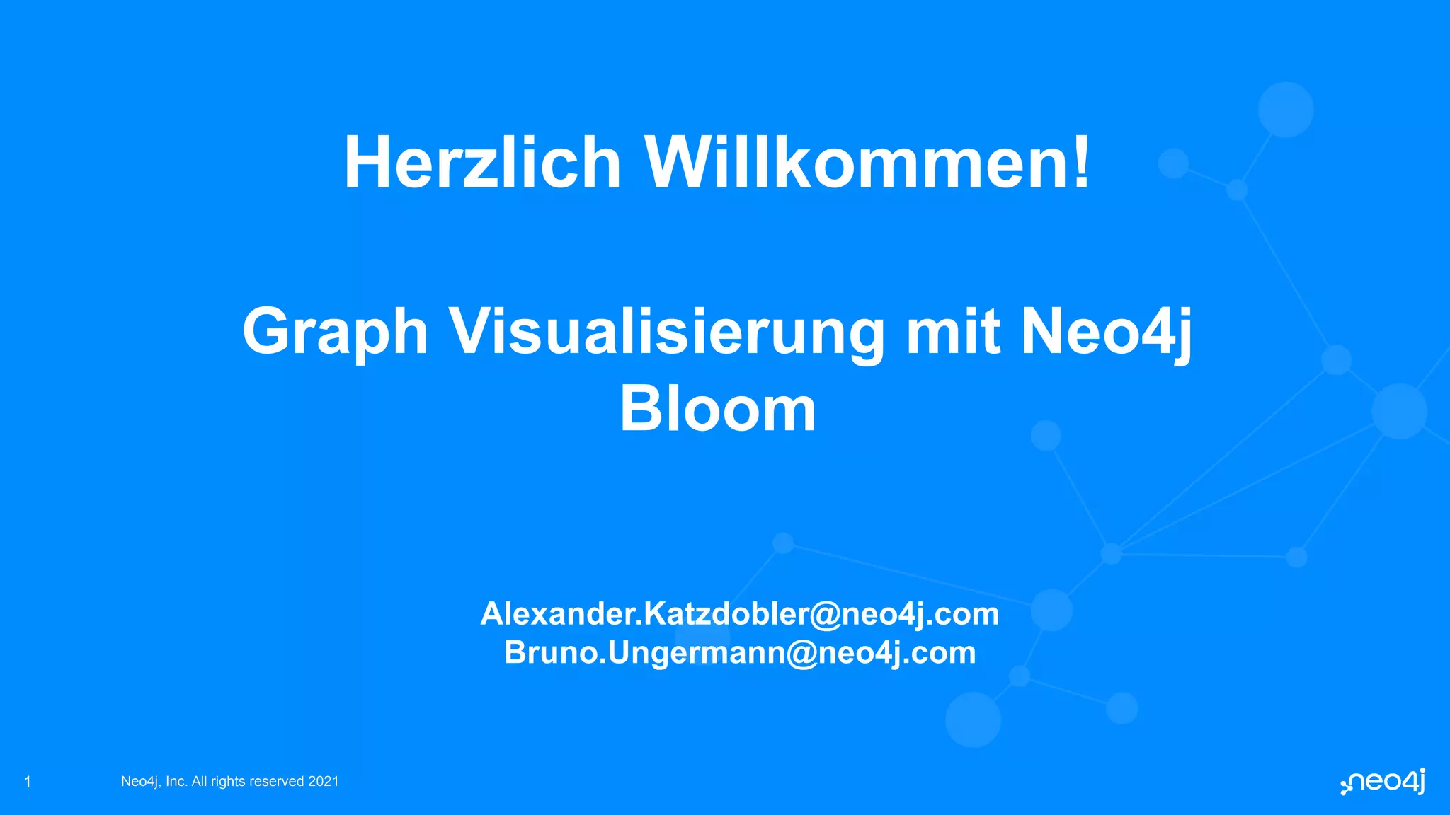 Graph Visualisierung mit Neo4j Bloom | PPT