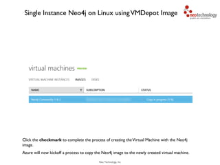 Neo4j on Azure Step by Step | PPT | Cloud Computing | Internet