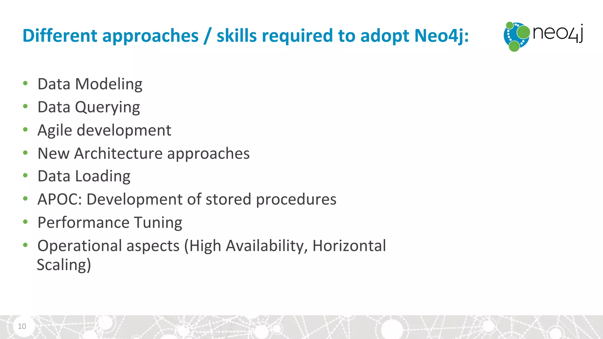 Neo4j GraphTalks Munich - Wie werden Graphdatenbank Projekte mit Neo4j zum Erfolg? | PPT