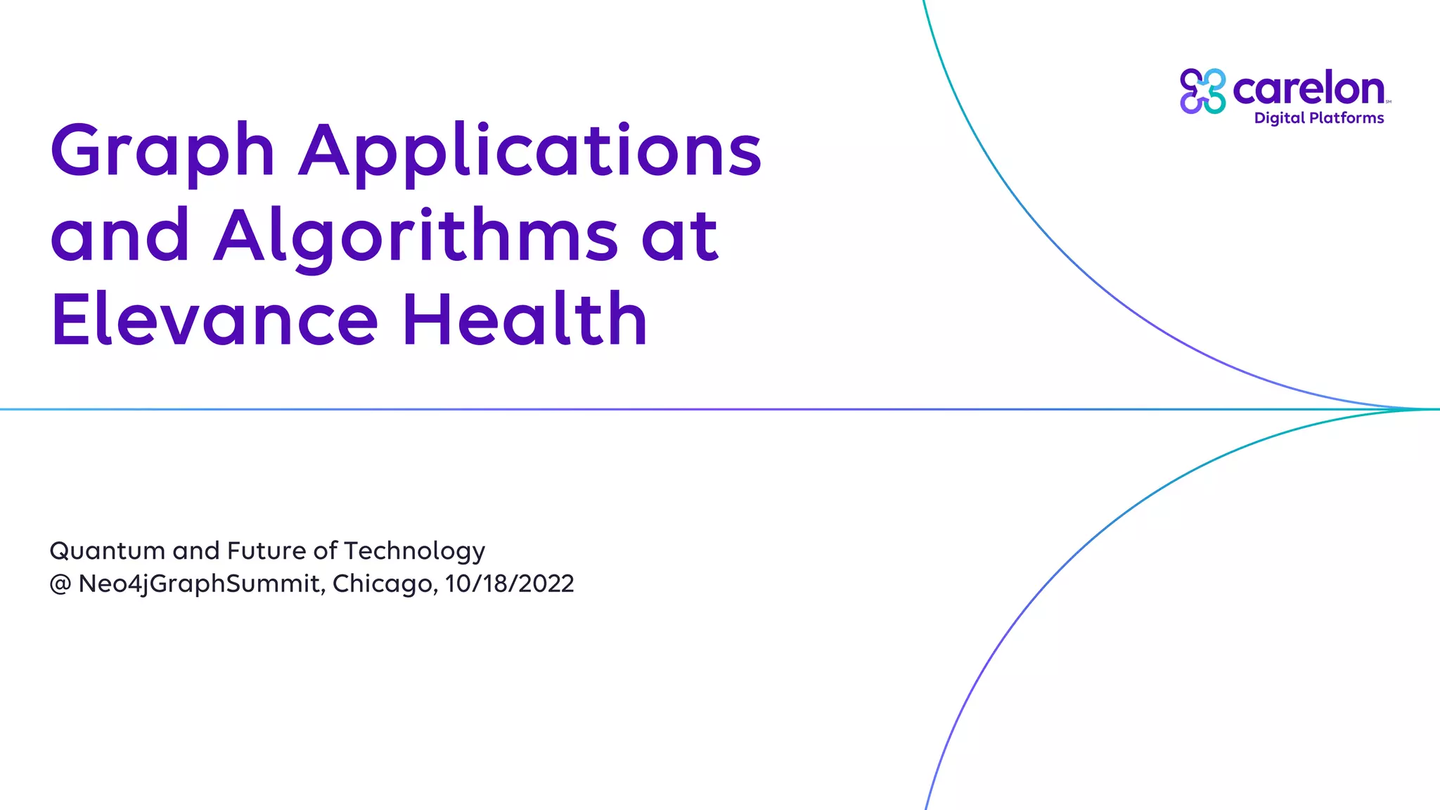 Graph Applications and Algorithms at Elevance Health | PDF | Databases | Computer Software and ...