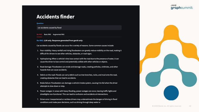 IA Generativa y Grafos de Neo4j: RAG time | PPT
