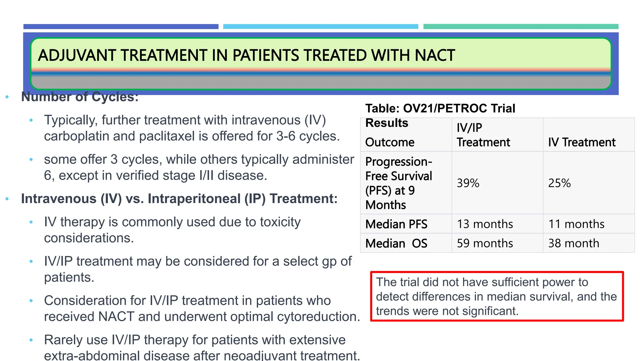 ovarian cancer: NACT | PPTX