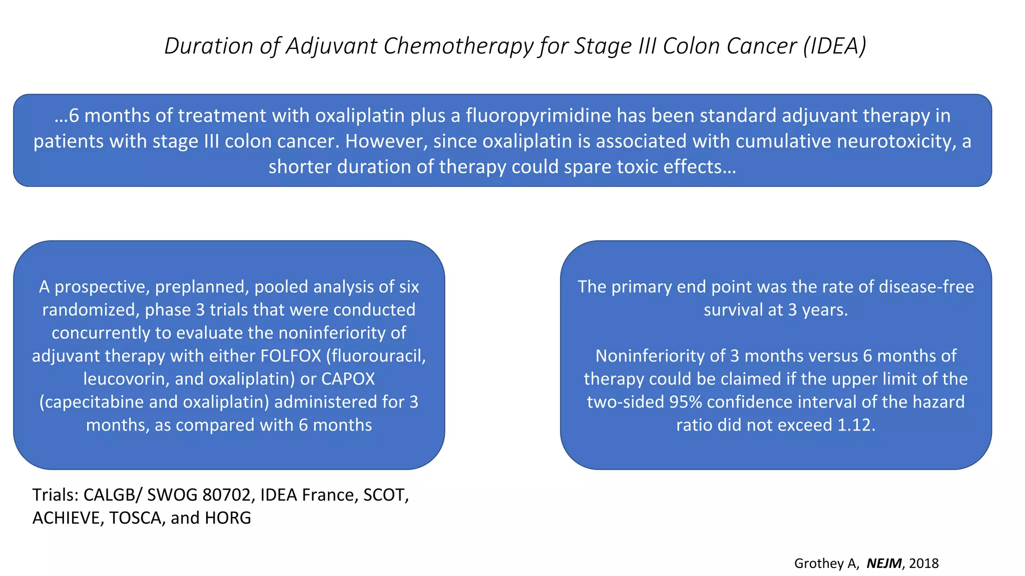 Tratamento neoadyuvante y adyuvante en cáncer de colon | PPTX