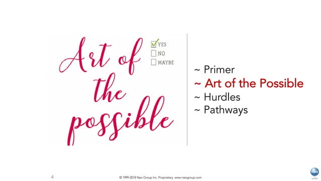 Neo automation series part 2- Art of the Possible | PPT