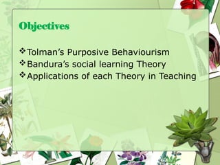Neo Behaviorism Tolman and Bandura.pPptx | PPTX