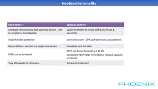 Neobreathe ( world’s first foot operated resuscitation care ) | PPT
