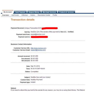 Neobux payment proof | PDF