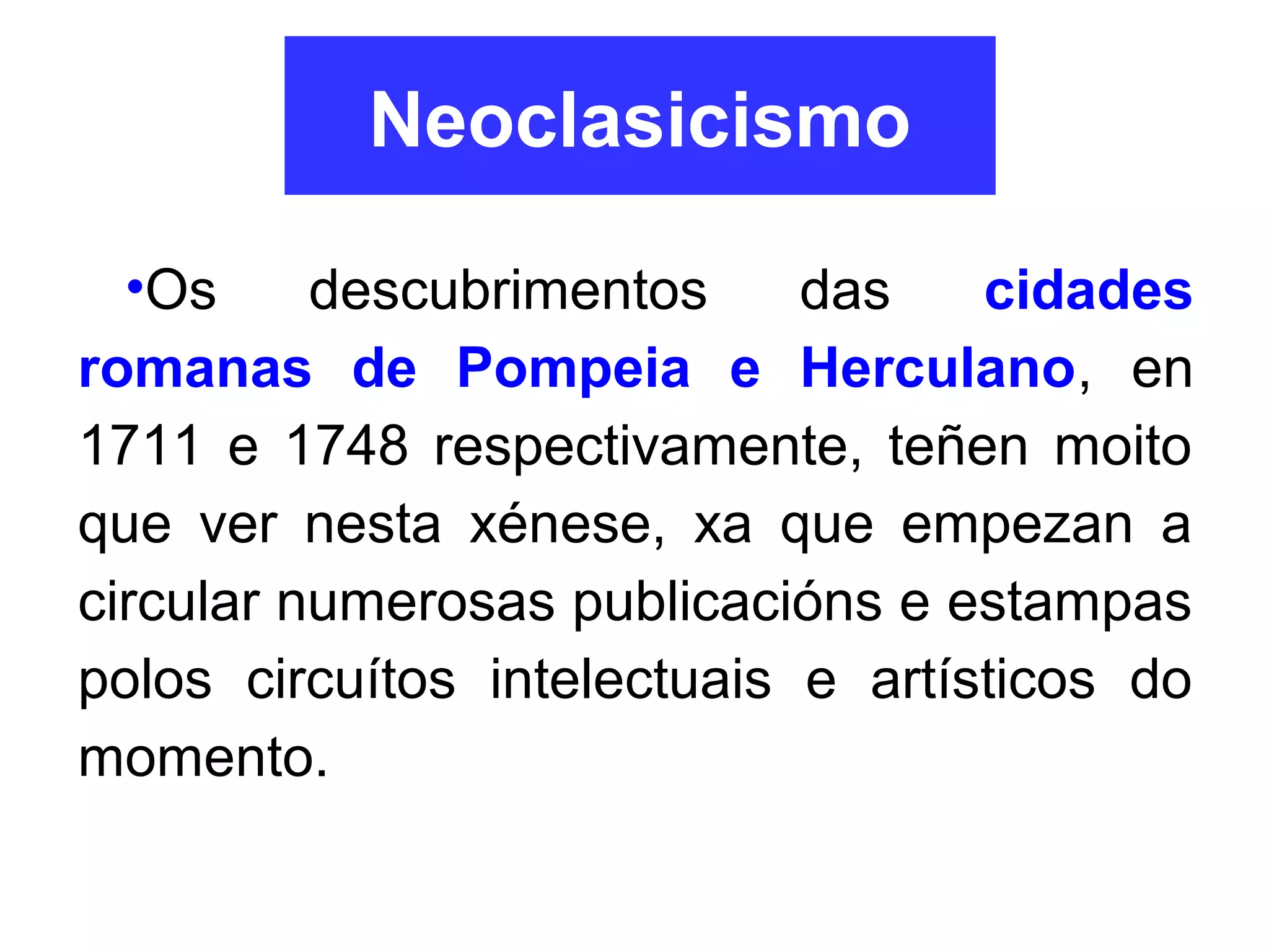 Neoclasicismo, romanticismo. Goya | PPT