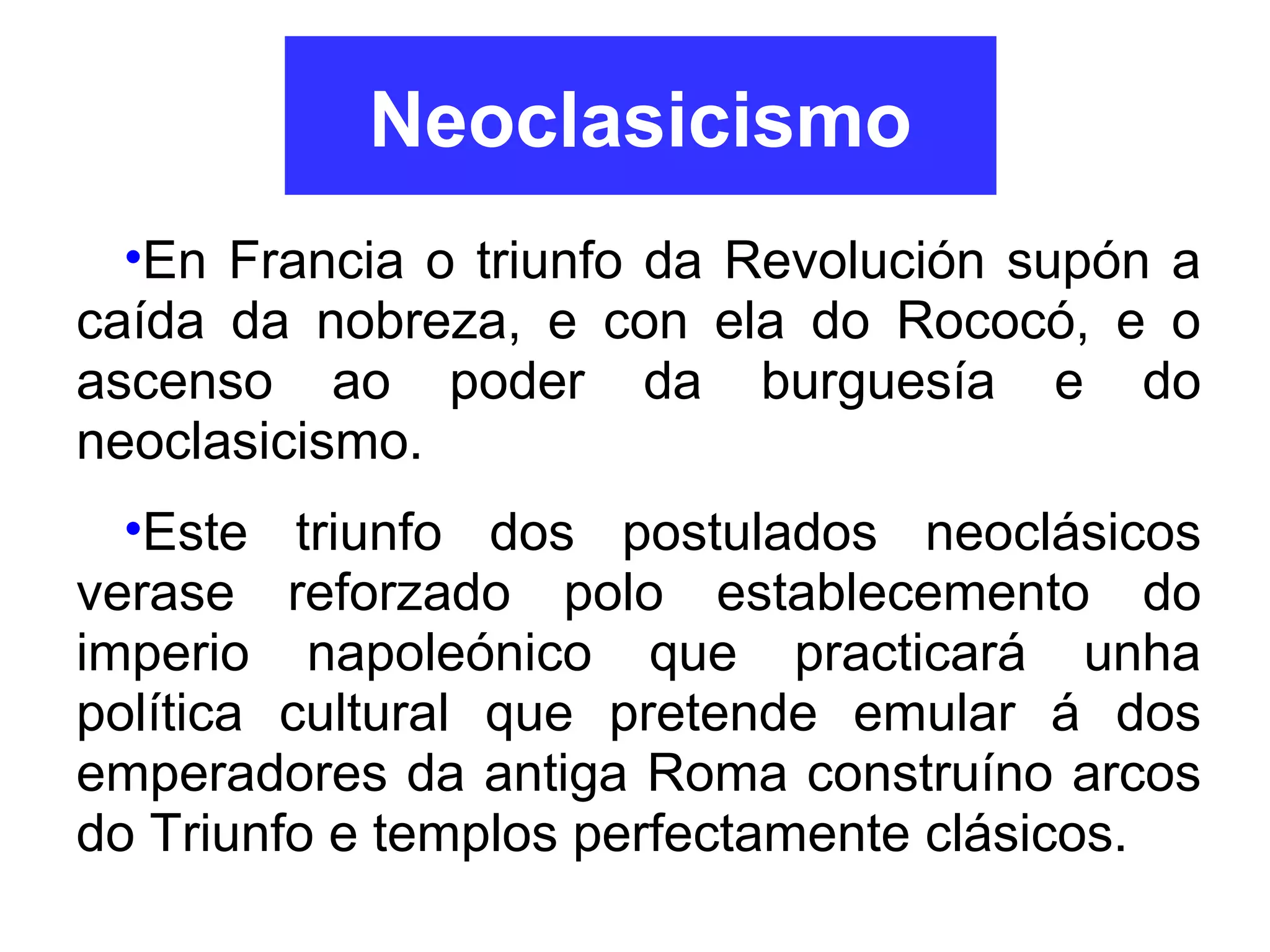 Neoclasicismo, romanticismo. Goya | PPT