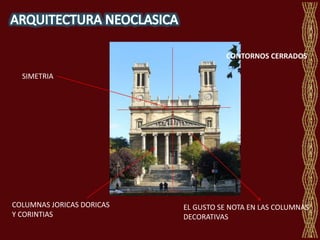 Elementos de la arquitectura neoclasica | PPTX