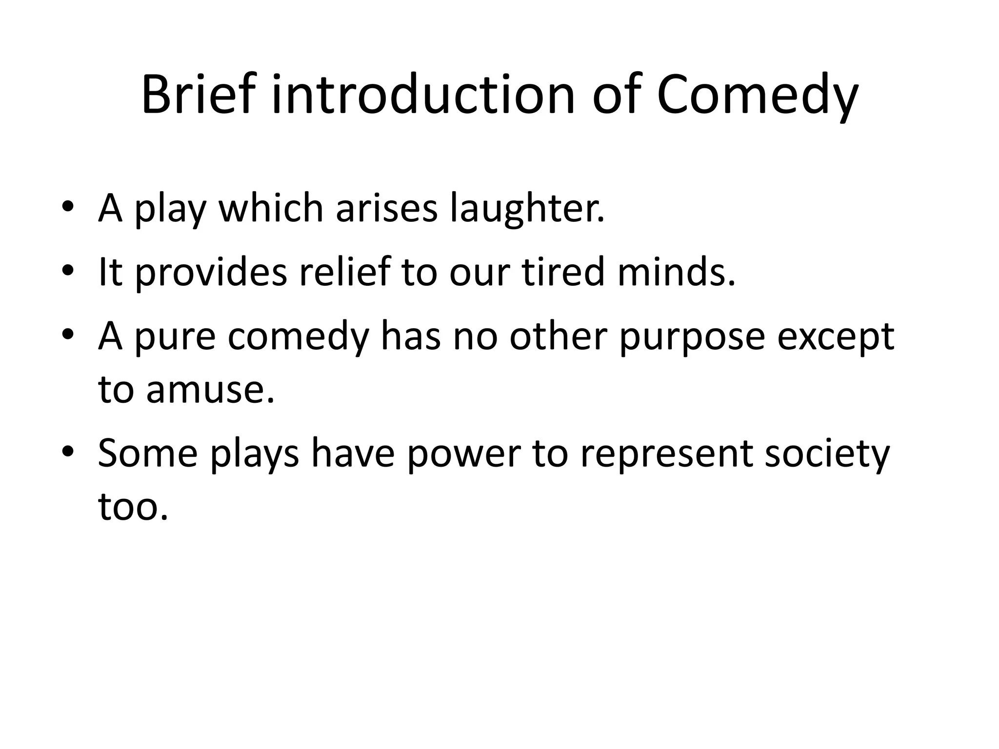 PAPER-2 TYPES OF COMEDY | PPTX