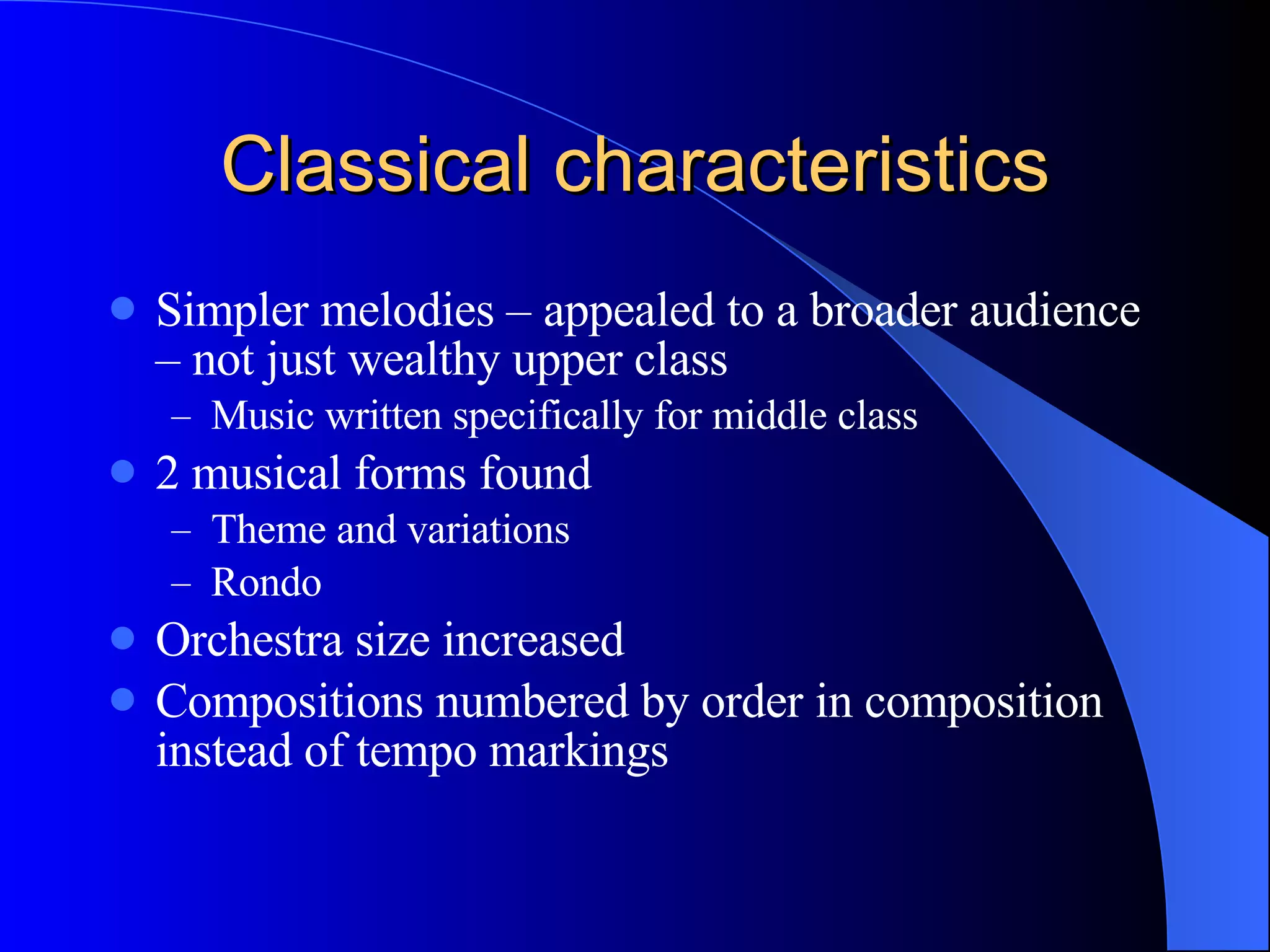 Neoclassical And Classical Period | PPT