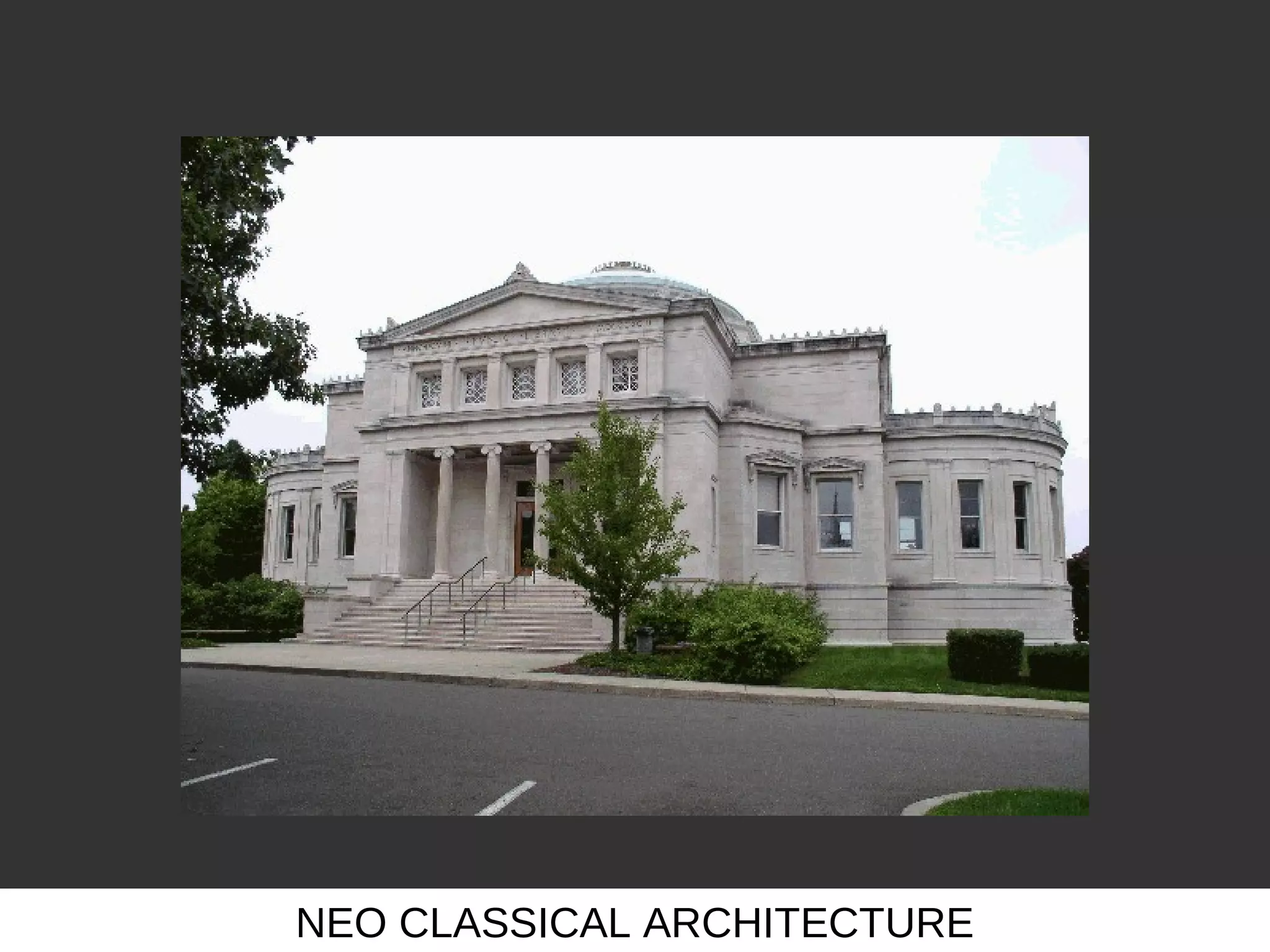 Neo classical architecture | PPT