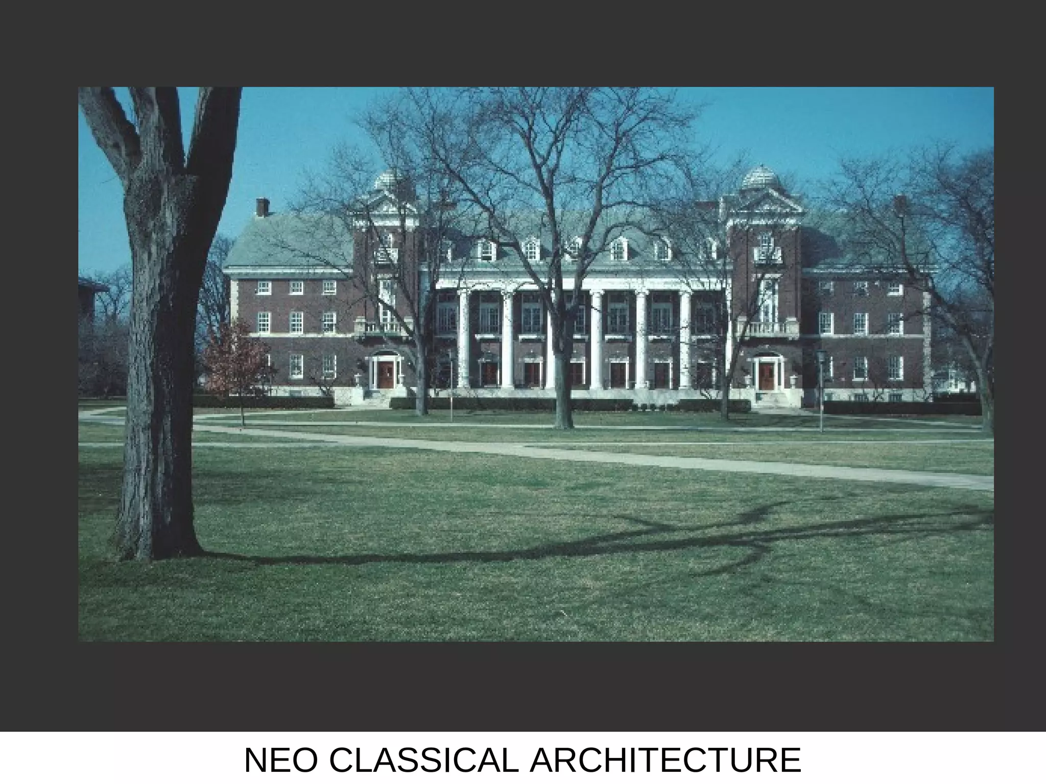 Neo classical architecture | PPT