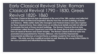 Neoclassical architecture ,Late victorian era and gothic revival | PPT ...