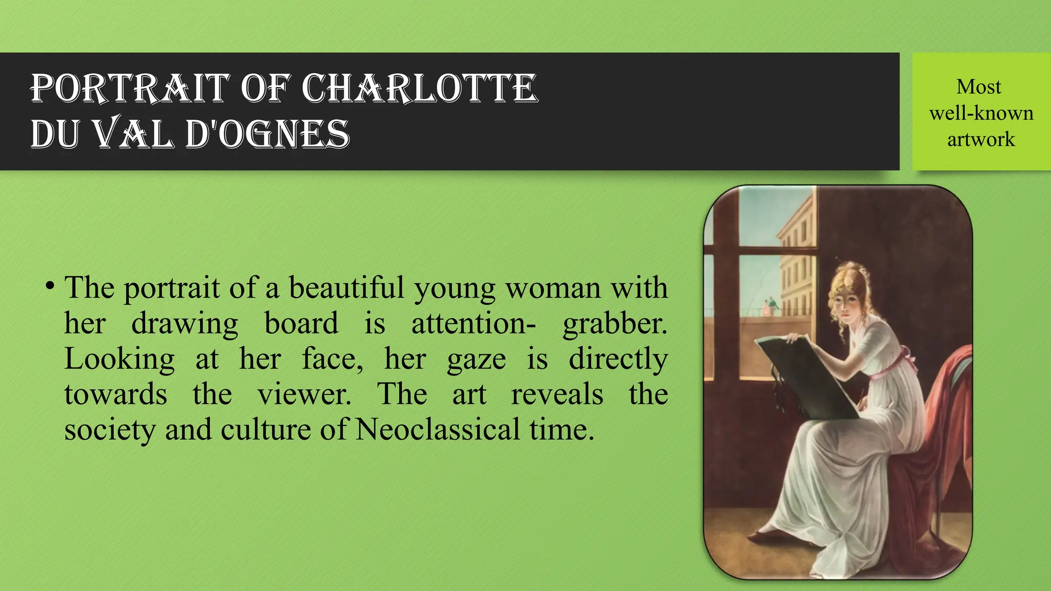 neoclassical artist- MARIE-DENISE VILLERS.pptx