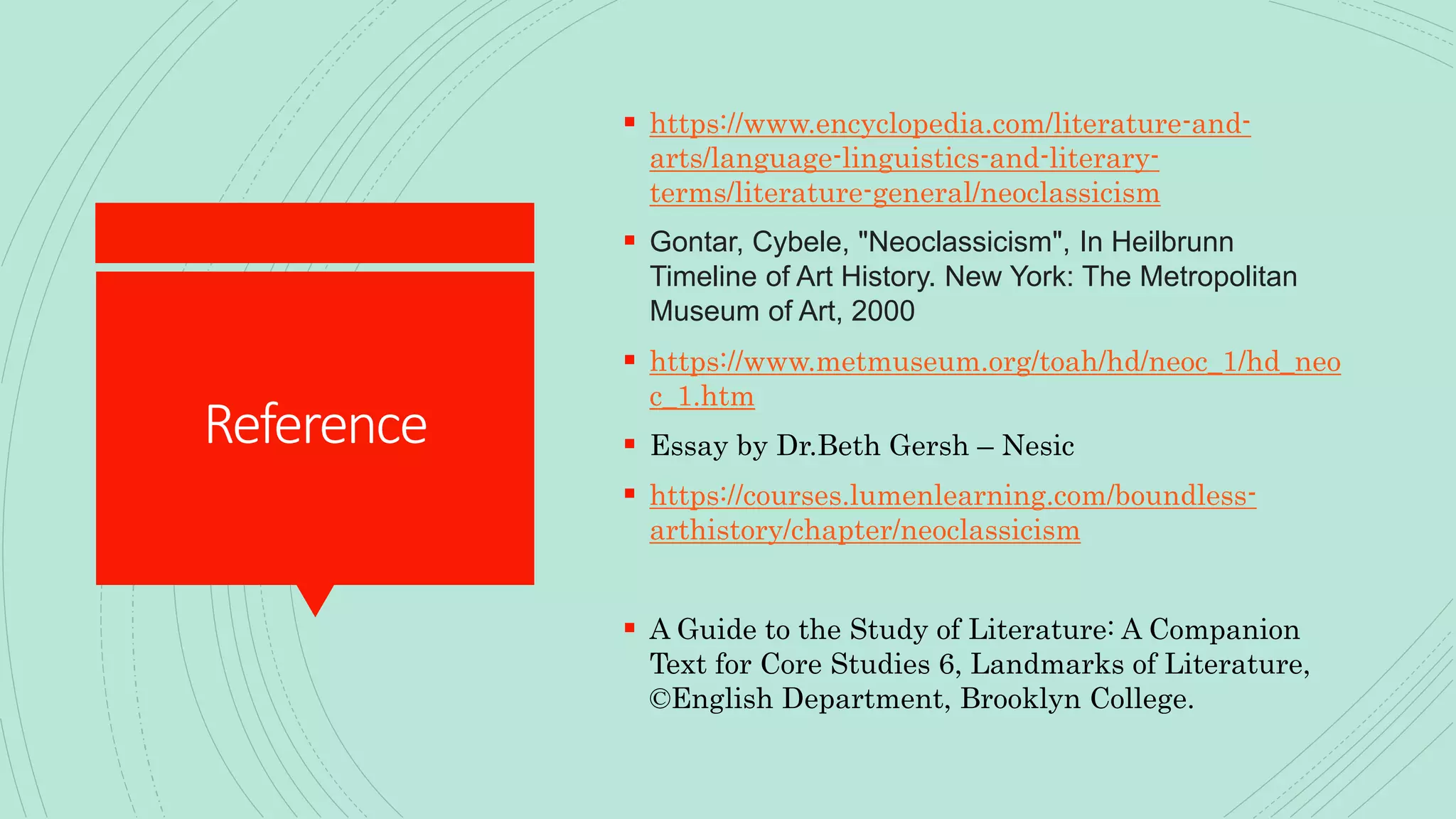 Neo classical era | PPTX