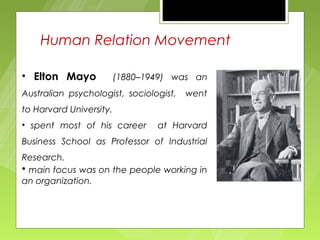 Neo classical management theories | PPT