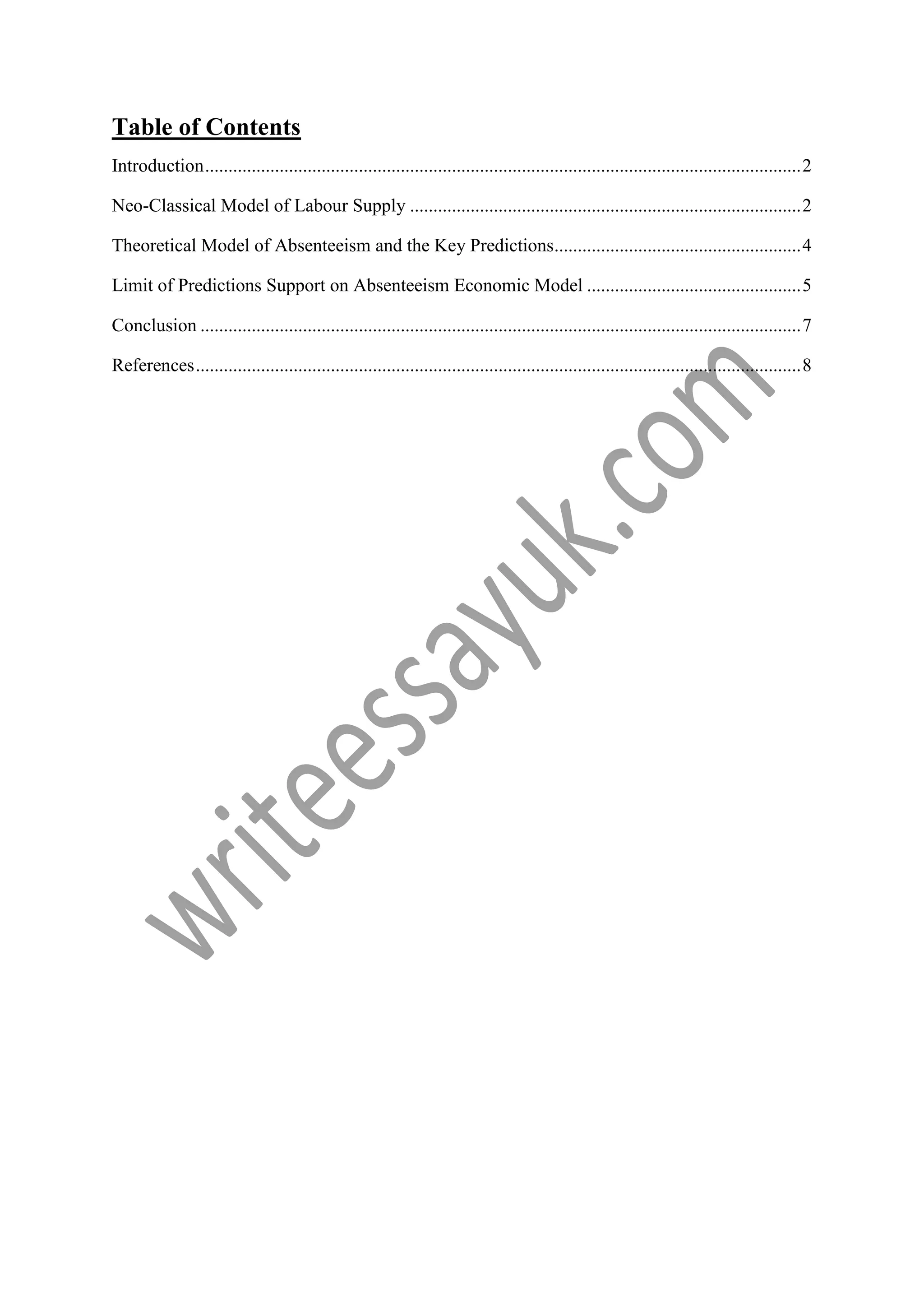 Neoclassical model | PDF