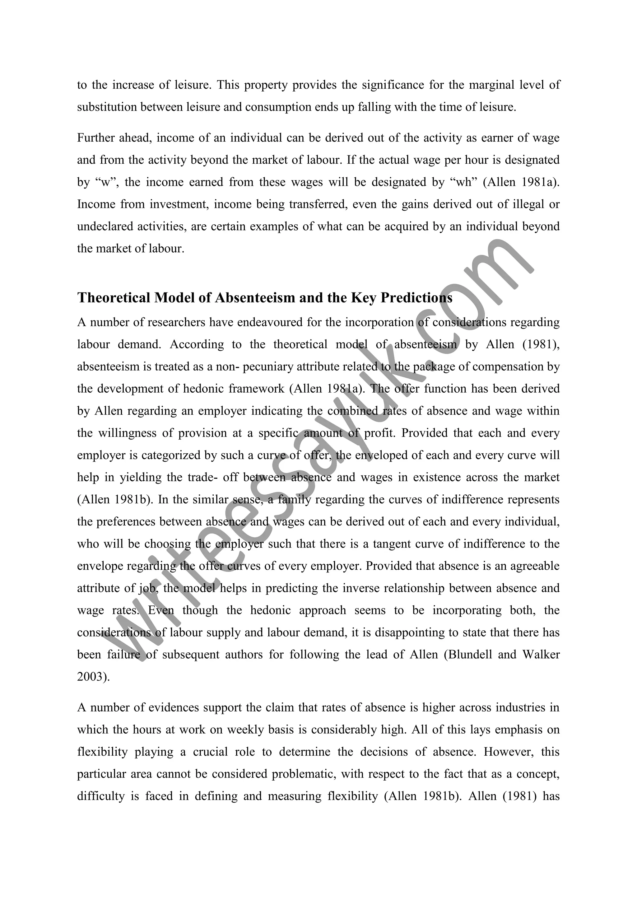 Neoclassical model | PDF