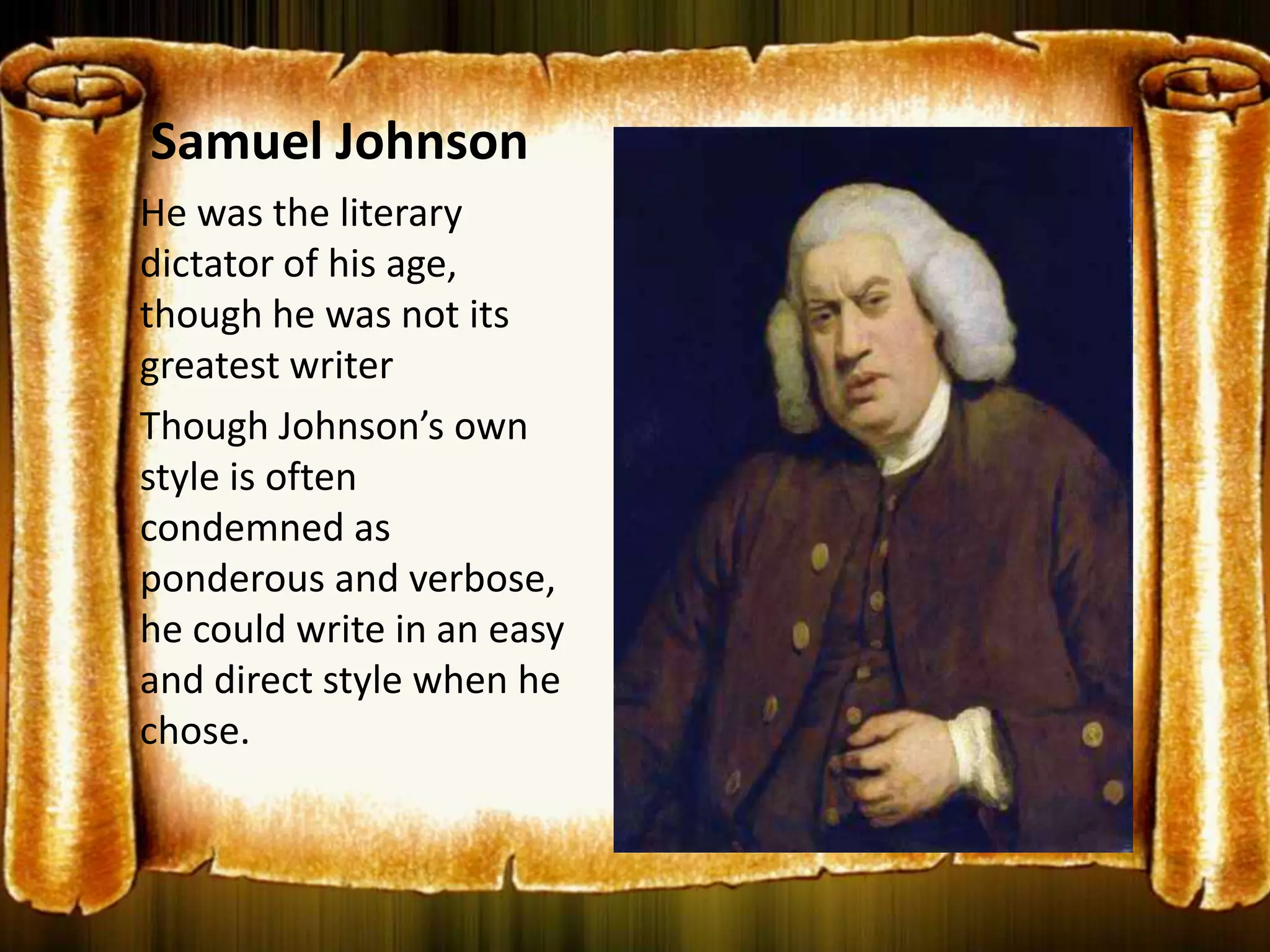 Neoclassical Literature | PPTX