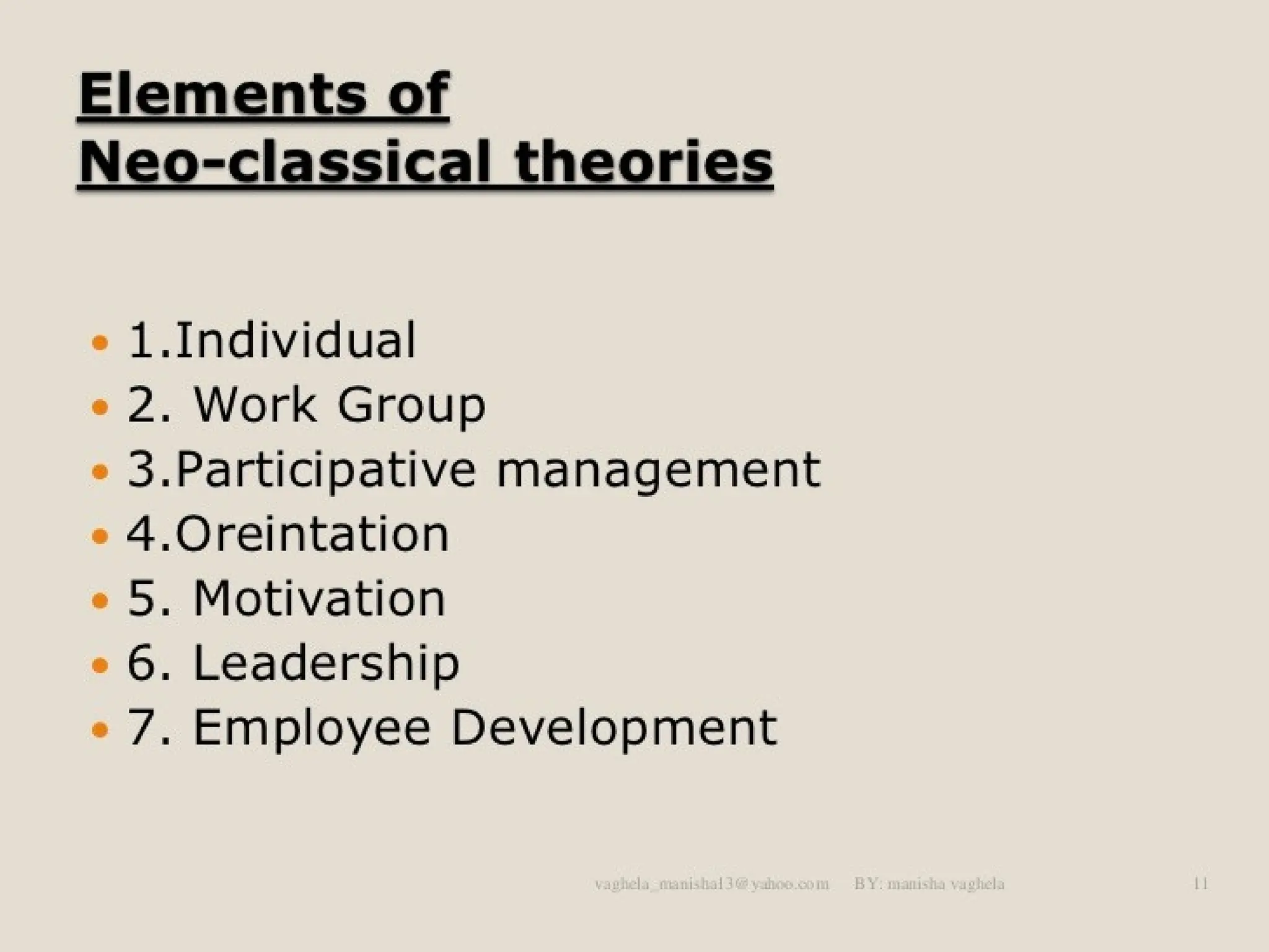 Neoclassical Theory of management thought.pptx