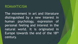 NEOCLASSICISM-AND-ROMANTICISM TOPIC IN ARTS HOTDOG NI JUNREYpptx | PPT