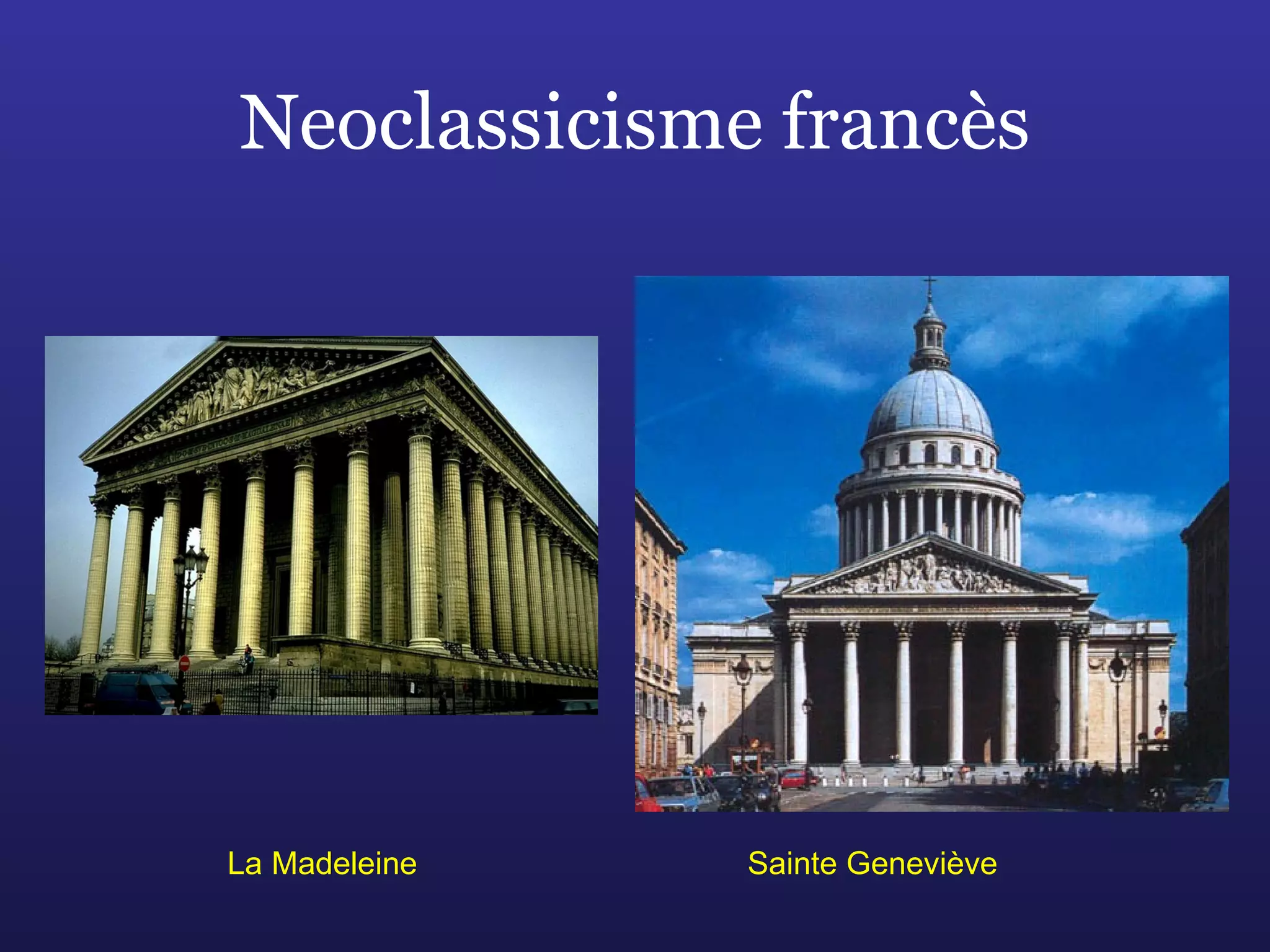 Neoclassicisme, Romanticisme i Goya | PPT