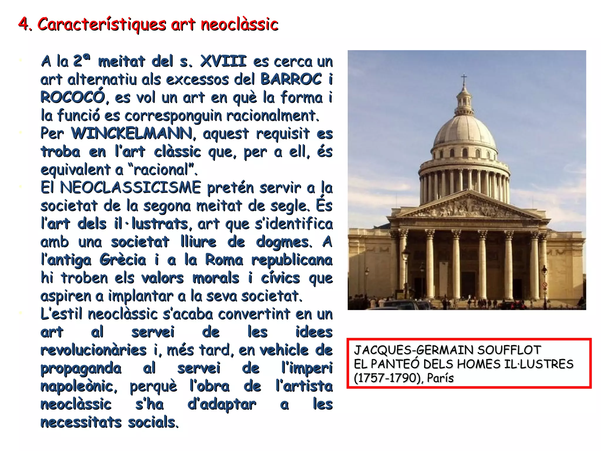 NEOCLASSICISME_resum | PPT