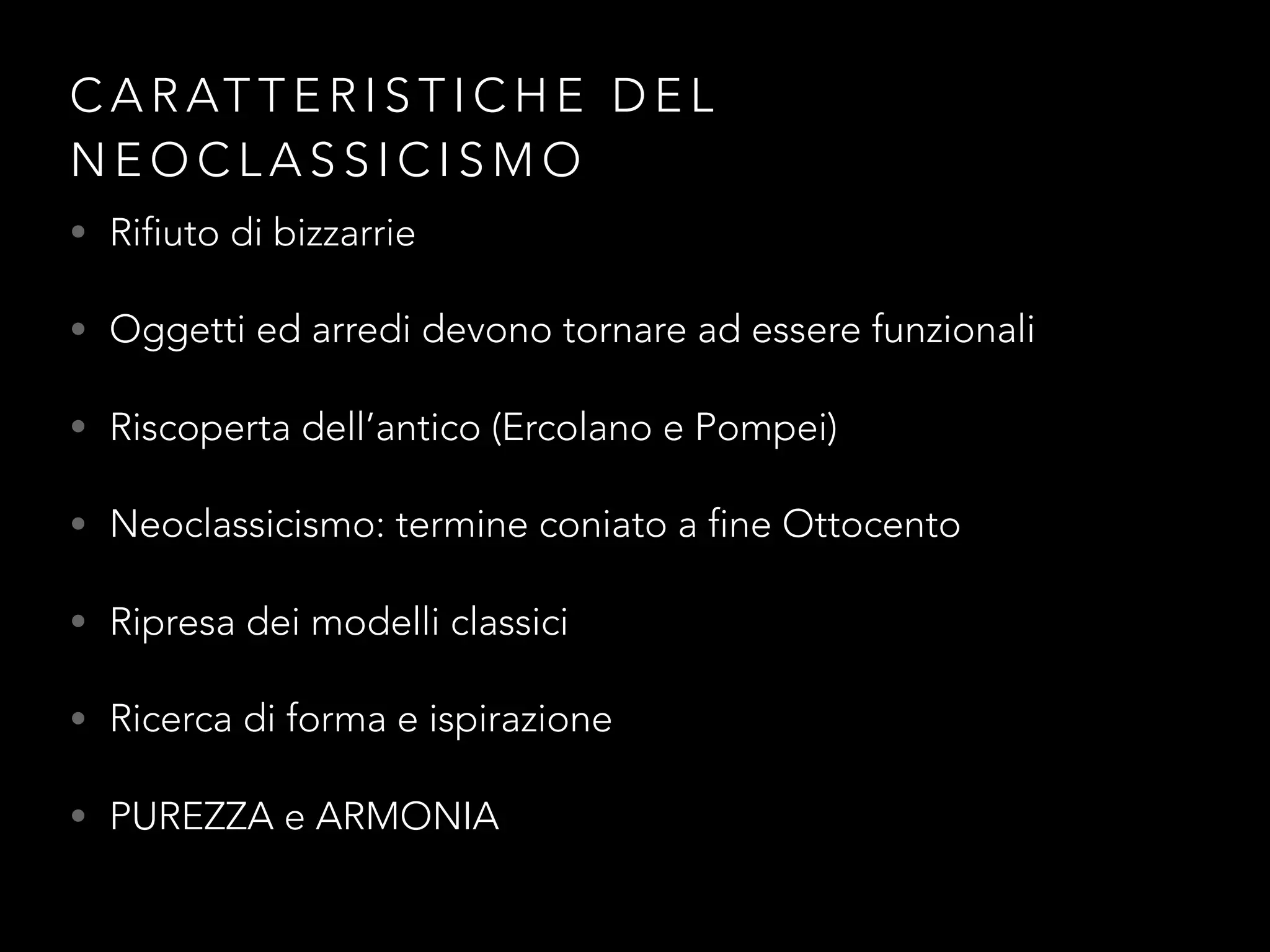 Neoclassicismo: un'introduzione | PPT