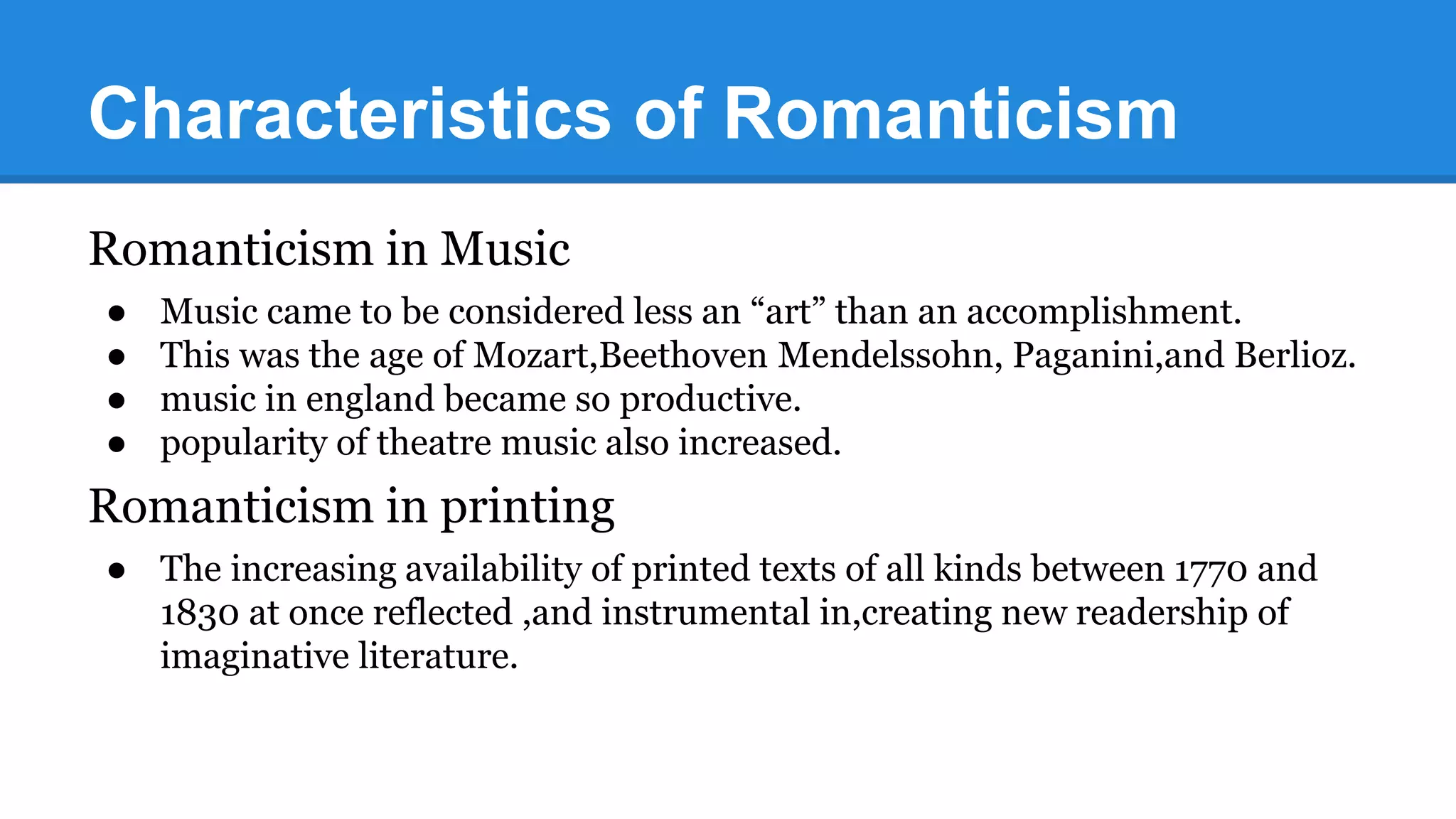 Neo classicism, romanticism and realism | PPTX