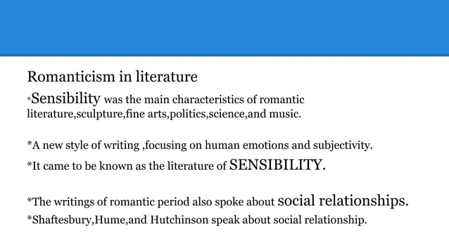 Neo classicism, romanticism and realism | PPTX