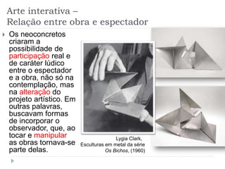 NeoConcretismo Brasileiro | PPTX