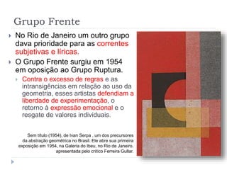 NeoConcretismo Brasileiro | PPTX